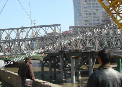 Cina Tipo ponte Bailey d'acciaio modulare della piattaforma di fila del doppio HD200 che solleva installazione in sito in vendita