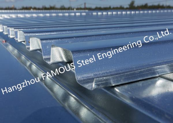 Corrugated Metal Floor Decking Formwork For Multi Storey Building Commercial And Residential
