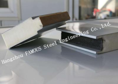 China Customized Heat Insulation Cost Saving Insulated PU Sandwich Panels For Wall Systems for sale