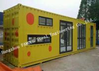 China Prefab Container House 20ft/40ft with 210km/h Wind Resistance & 8 Magnitude Seismic Rating for Temporary Accommodation for sale