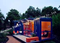China Prefab Container House 20ft/40ft with 210km/h Wind Resistance & 8 Magnitude Seismic Rating for Temporary Accommodation for sale
