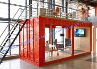 China Prefab Container House 20ft/40ft with 210km/h Wind Resistance & 8 Magnitude Seismic Rating for Temporary Accommodation for sale
