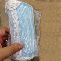 China 3-Ply Disposable Face Mask 17.5x9.5cm with BFE>95% Filtration for Construction Safety for sale