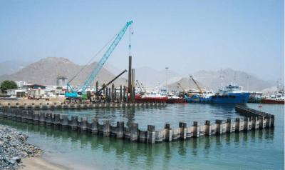 China HZ Combined Wall Systems For Deep Port Constructions for sale
