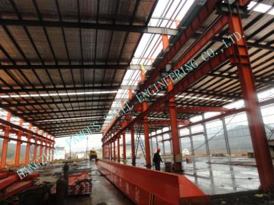 Garments ASTM Steel Framed Buildings , Prefab 82 X 100 Light Industrial Steel Workshop
