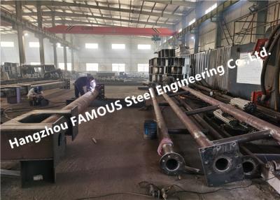 China Municipal Use Steel Framing Street Light Poles And Brackets Traffic Light Guideboards Billboard for sale