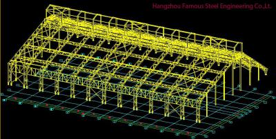 China PEB Industrial Steel Framed Buildings Easy Erection For Mining Storage for sale