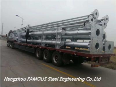 China Estructura de la señal de tráfico Q345 para los sistemas de vigilancia y las cámaras del tráfico en venta