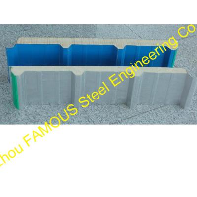 China Light Weight Construction EPS Sandwich Panels Roofing For Cold Room for sale