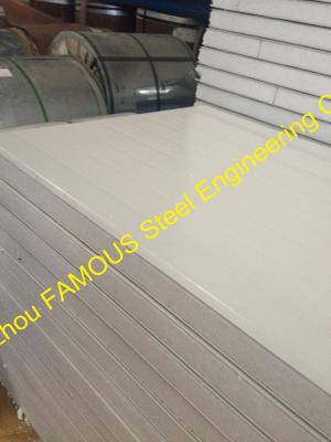 China Waterproof Insulated Sandwich Panels / Corrugated Roofing Metal Sheets for sale