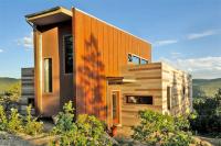 China Construction Modular Prefabricated Luxury House Flat Pack Container With Installation for sale