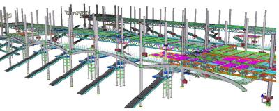 중국 전기 직류 전기를 통하곤, 그리는 산업 조립식으로 만들어진 강철 구조상 기술 설계 판매용