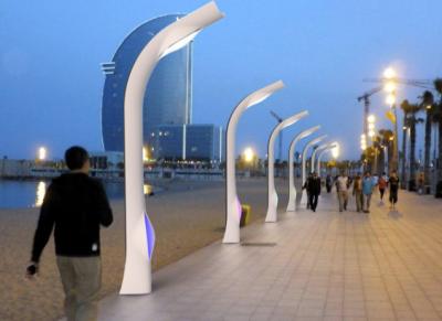 China Landscape Lighting Outdoor Street Lamp Post Plaza Light Poles Antirust for sale
