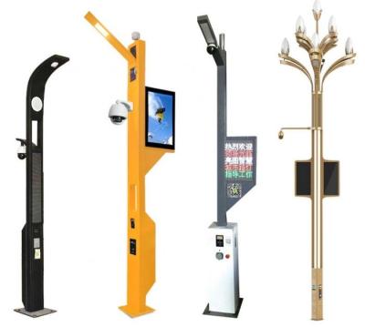 China Waterproof All In One Smart Integrated Led Street Lighting Pole 5G Infrastructure for sale
