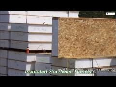 De Sandwichcomités van het huidenmagnesiumoxide Structurele Geïsoleerde Mgo van de de Brandclassificatie A1 van MGOSIPs Raad