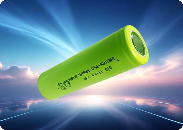 Customized 21700 Battery 3.6V 5000mAh Li Ion Battery 35A Discharge 500 Cycles