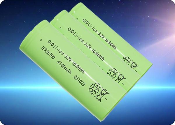 Quality 13.5A 26700 Battery 3.2V 4500mAh Battery 1500 Cycles IFR26700N45A for sale