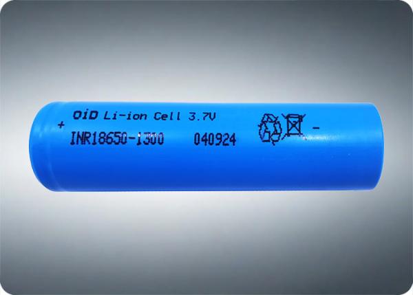 20A 3.7 V 18650 Rechargeable Battery 300 Cycles 1300mAh Lithium Battery