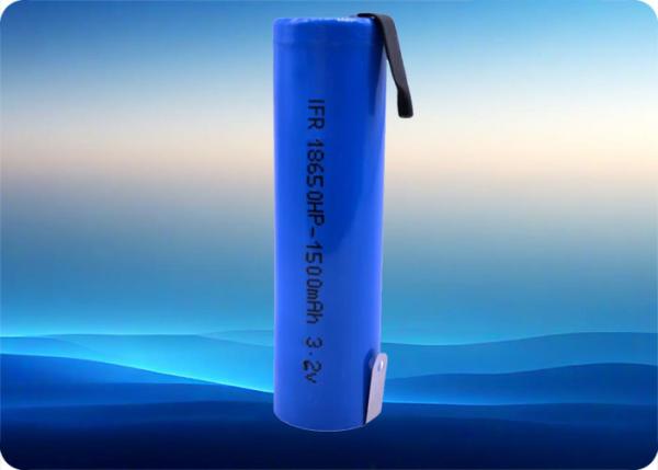 Quality High Discharge LiFePo4 18650 Battery 3.2V 1500mAh Rechargeable Battery CE With for sale