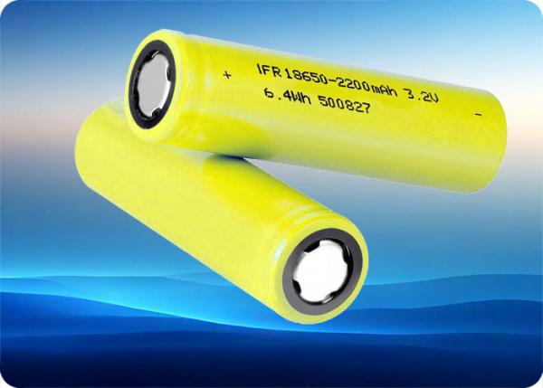 Quality 6.6A Discharge LiFePo4 Battery 3.2V 2200mah Rechargeable Battery 2000 Cycles for sale