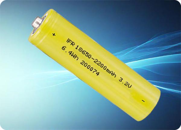 Quality 6.6A Discharge LiFePo4 Battery 3.2V 2200mah Rechargeable Battery 2000 Cycles for sale