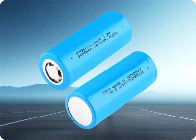 China 3400mAh 26650 Lithium Iron Phosphate Battery High Discharge Lithium Battery Met 2000 Cycle Life Te koop