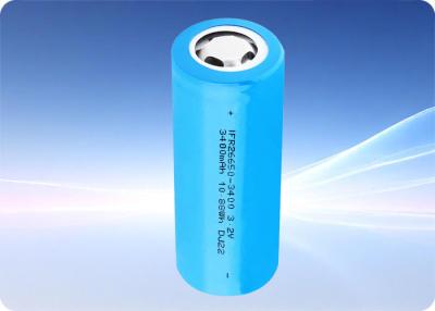 Китай 3400mAh 26650 Литий-железофосфатная батарея с высоким разрядом Литийная батарея с 2000 циклами продается