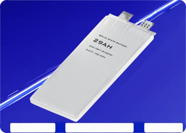 Quality 10000 Cycles Solid State Battery 3C Discharge 3.67V 29ah Battery OiD1087187S290 for sale