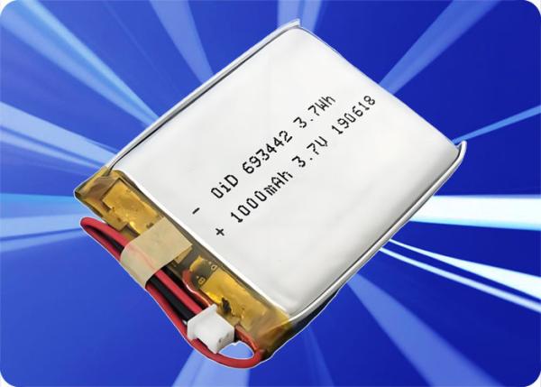 Quality 500 Cycles Lithium Ion Battery 3.7V 1050mah Lithium Battery 1C For Air Quality Monitor for sale