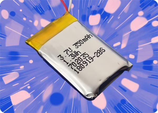 Quality 350mAh 3.7 V Li Ion Battery 300 Cycles Battery For Robot Devices for sale