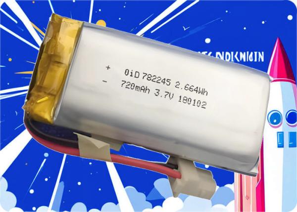 3.7V 750mah Battery Pet 5c Lithium Battery Customized 500 Cycles
