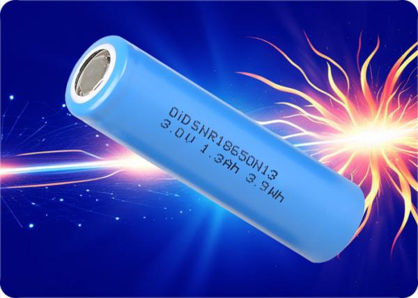 Quality 18650 Sodium Cell Battery High Safety 1300mAh Rechargeable Battery 13A Discharge 1500 Cycles for sale