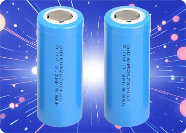 Quality 26700 Sodium Ion Battery 1C 3300mAh Battery 1500 Cycles SNR26700L33 for sale