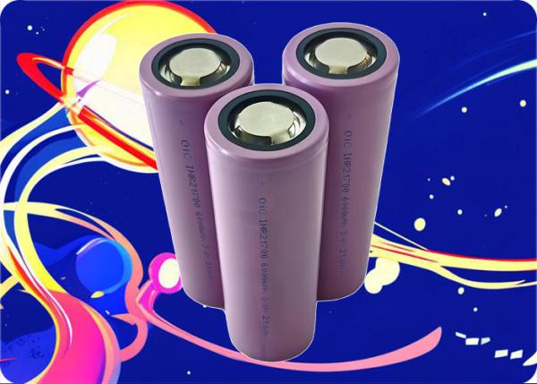 Quality 21700 3.6 Volt Lithium Battery Customized 6000mAh Li Ion Battery 60A Discharge for sale