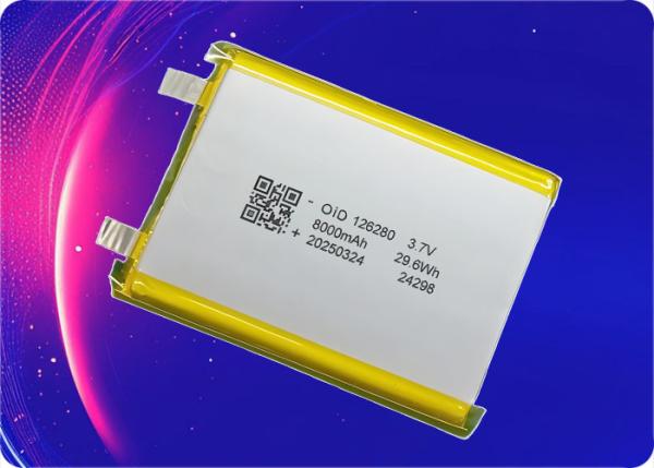 Quality Customized Semi Solid State Battery 3.7V 8000mAh Battery 1C Discharge Current for sale