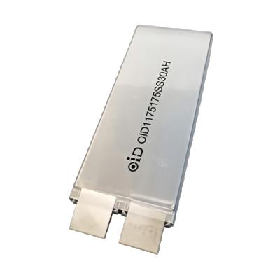 China 30Ah Semi-Solid Lithium Battery Cell with 800+ Cycles and 150A Discharge for Custom UAV Battery Packs for sale