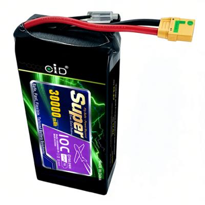 China OID 30000mAh 25.2V Semi-Solid-State Drone Battery with 5C Continuous Discharge for High-Performance UAVs for sale