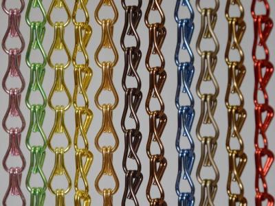 China Metal Curtain – Various Style Options, Fashionable and Functional for balconies and curtains, ceilings, space divider for sale