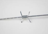China Single Twist Barbed Wire 1.8mm-3.0mm Diameter Galvanized Security Fencing for Perimeter Protection for sale