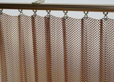 China Metal Coil Curtain, Coil Drapery Curtain Ideal Indoor Decorative Mesh For Your Home And Hotel for sale