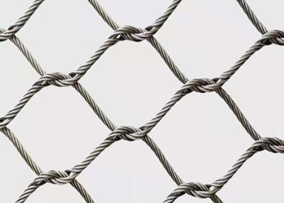 China Stainless Steel Rope Mesh Is A Safe And Beautiful Architectural Cable Mesh for sale