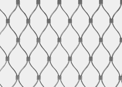 China Stainless Steel Rope Mesh Is A Safe And Beautiful Architectural Cable Mesh for sale