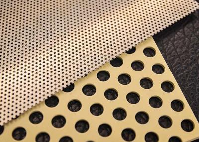 China Micro Hole Perforated Metal Made by CNC Punching Machine High Speed, Fine Precision and Small Holes for sale