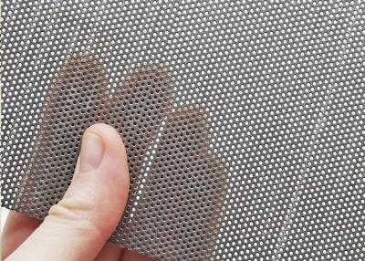 China Micro Hole Perforated Metal Made by CNC Punching Machine High Speed, Fine Precision and Small Holes for sale