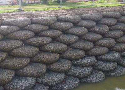 China 60×80mm Deep Water Sack Gabion Rapid Flow Hexagonal Hole for sale