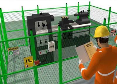 China Uitgebreide metalen machinebescherming - Bescherm de persoonlijke veiligheid van de bedieners Te koop