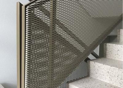 Cina Stainless Steel 304 1.5mm Expanded Metal Railing Infill Panels Safety Robust Durable in vendita