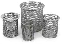 China Perforated Filter Basket 5um to 5000um Stainless Steel Smooth Surface for sale