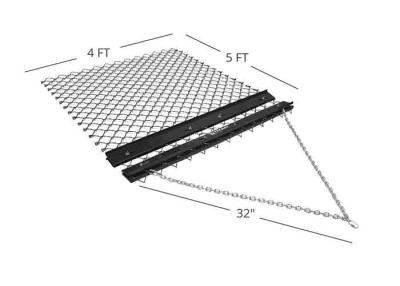 China Galvanized Chain Link Fence Drag Mat 48x60 for Ball Diamonds for sale