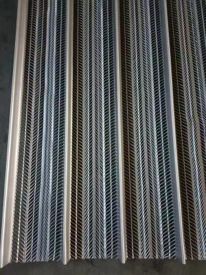 China Steel Rib Lath Mesh 20mm Depth For Plaster Bonding Capacity for sale